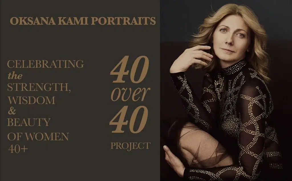 40 Over 40 Project in Chicago, IL | Oksana Kami Portraits